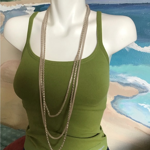 Tops | Patagonia Olive Green Medium Tank Racer Back | Poshmark